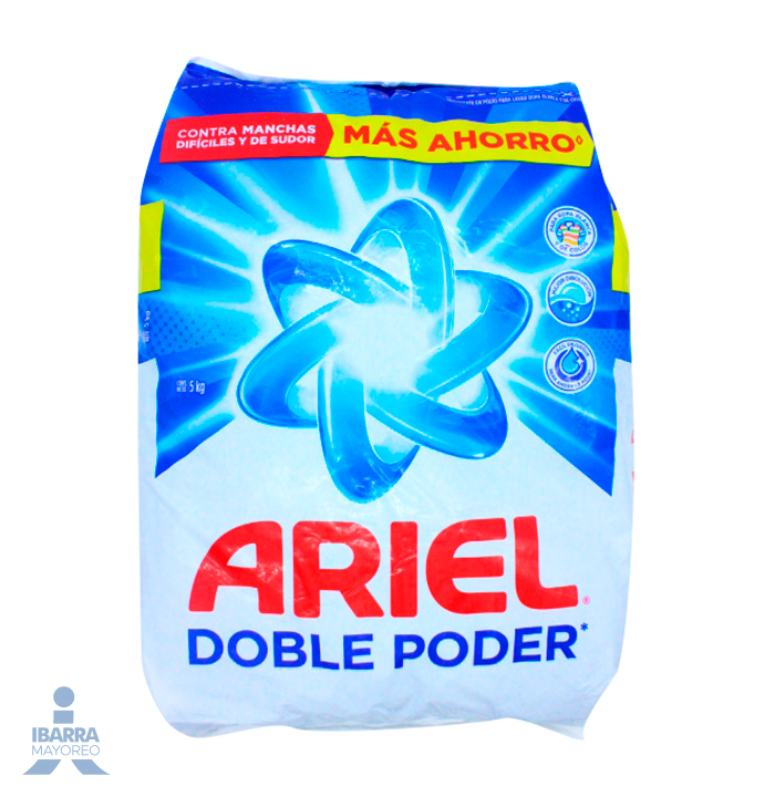 DETERGENTE ARIEL 5 KG.