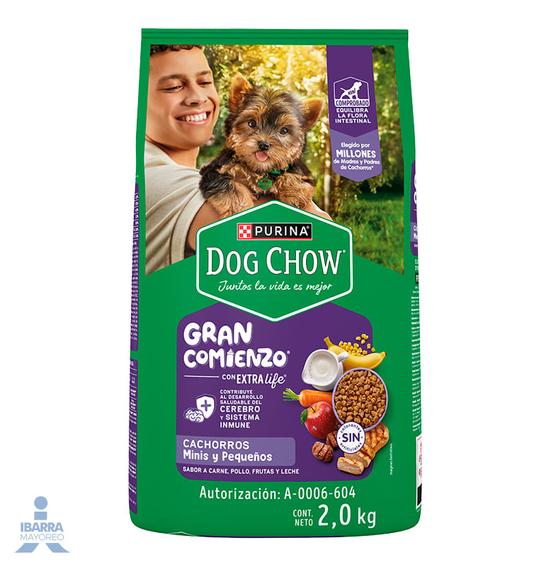 Alimento Purina Dog Chow Cachorro Razas Pequeñas 2 Kg.