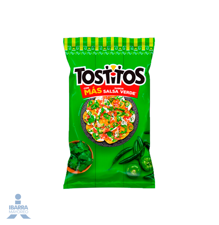 sabritas tostitos salsa verde 60 g | Ibarra Mayoreo