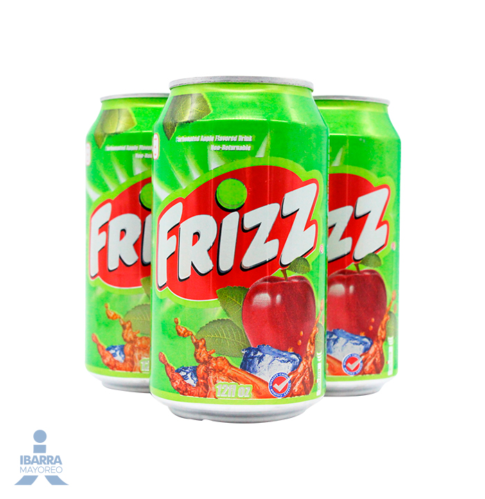REFRESCO FRIZZ MANZANA LATA 355 ML | Ibarra Mayoreo