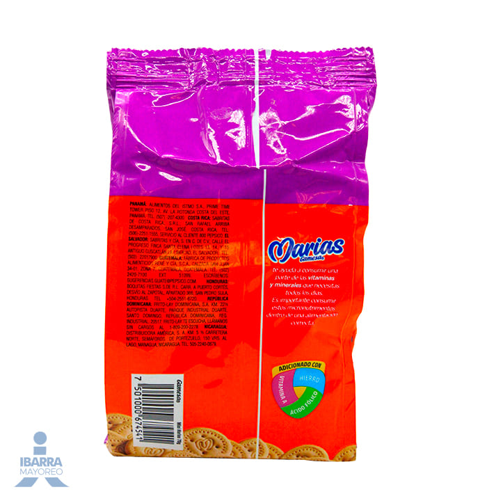 galletas gamesa marias mini 70 g | Ibarra Mayoreo