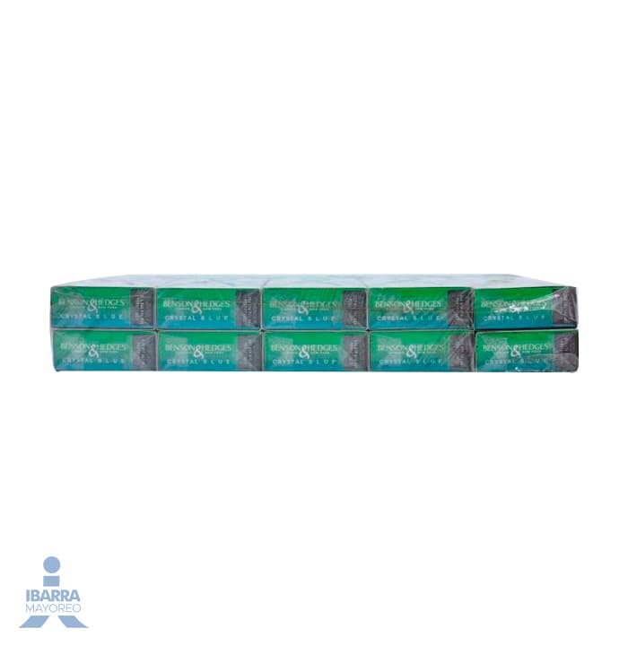 cigarros benson & hedges crystal blue 1 cajetilla | Ibarra Mayoreo