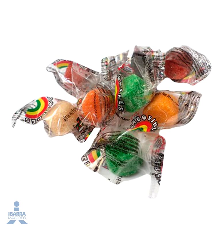 dulce tamborines sabores 100 pzas | Ibarra Mayoreo
