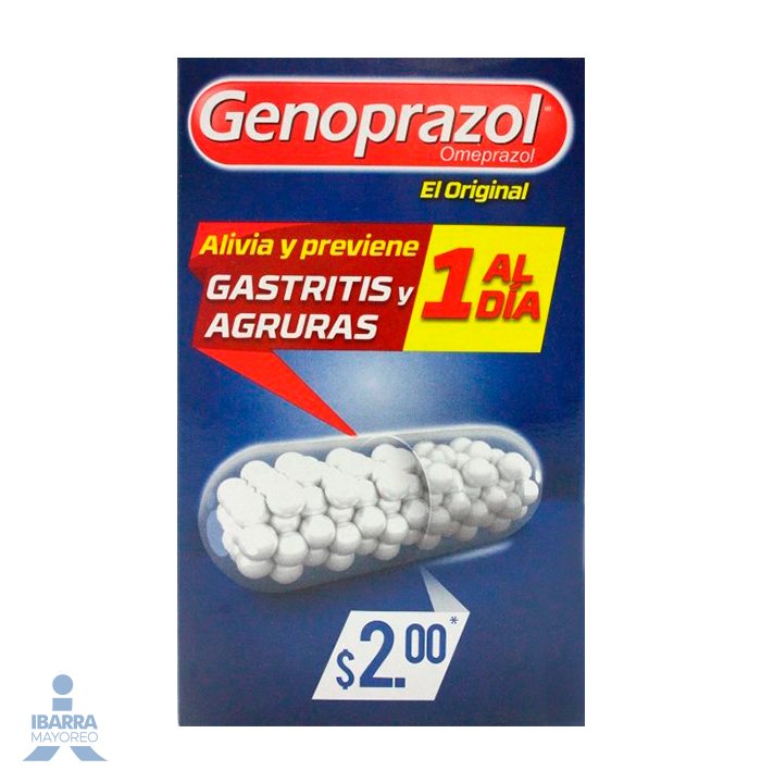 genoprazol capsulas 49 pzas | Ibarra Mayoreo
