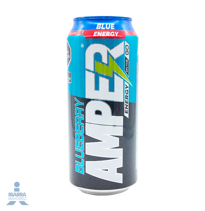 bebida amper blue 473 ml | Ibarra Mayoreo