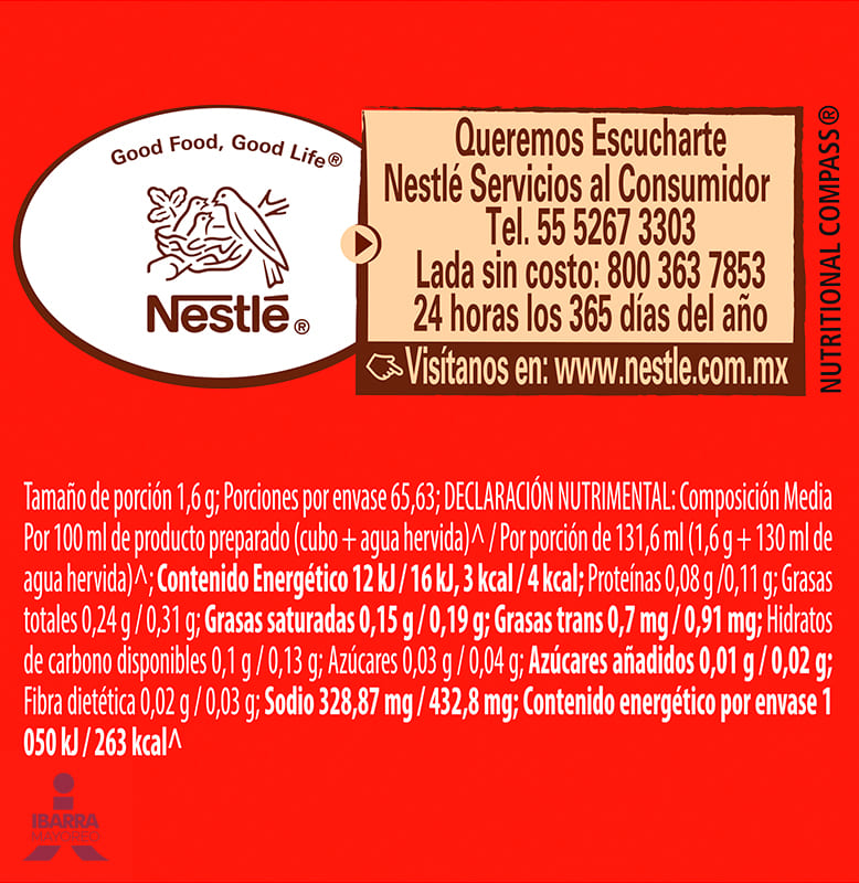 consomate 8 pz + 2 gratis | Ibarra Mayoreo