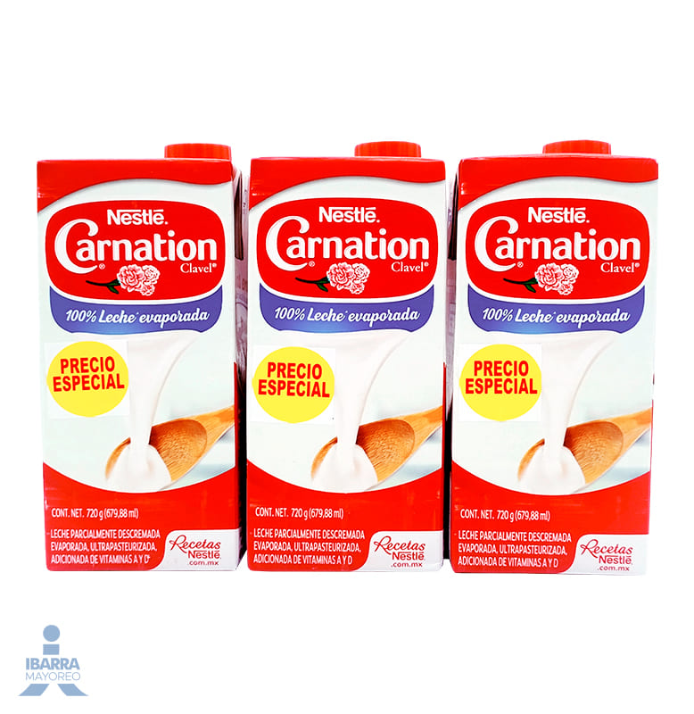 leche carnation 720 g precio especial | Ibarra Mayoreo