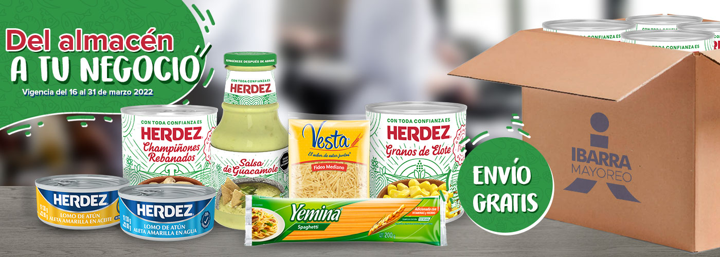 Ibarra Mayoreo | Nuestros almacenes en un clic